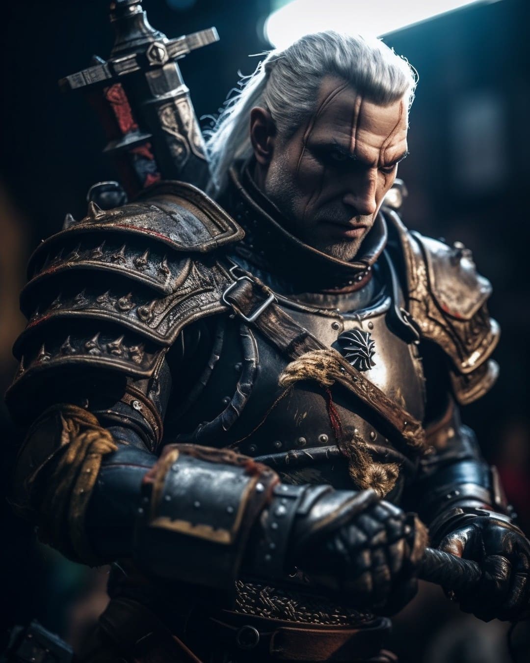 John Wick, Kratos y Geralt De Rivia son colosales Marines Espaciales de ...