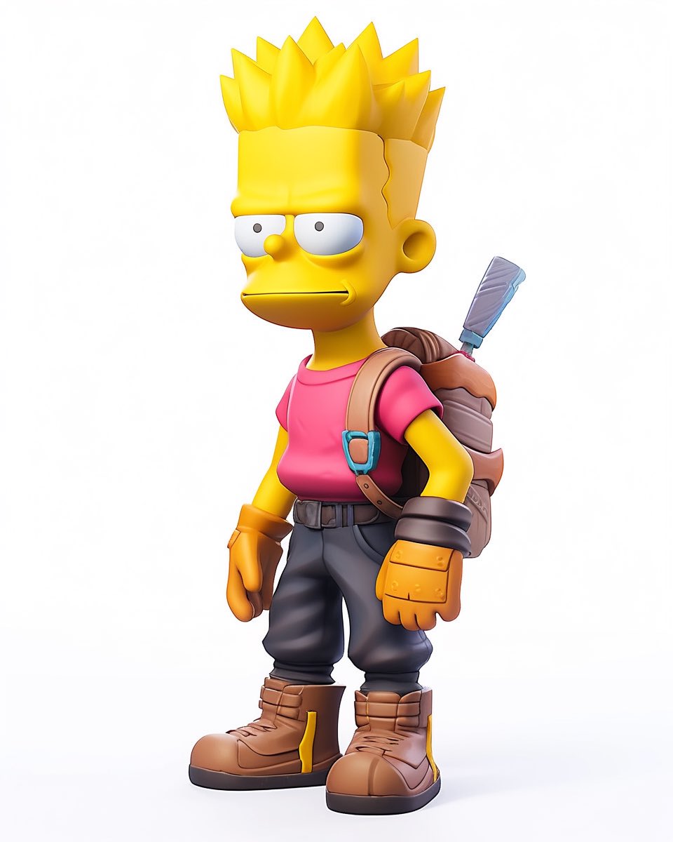 ¿Os imagináis a Los Simpson en Fortnite? Dejad de hacerlo, así serían