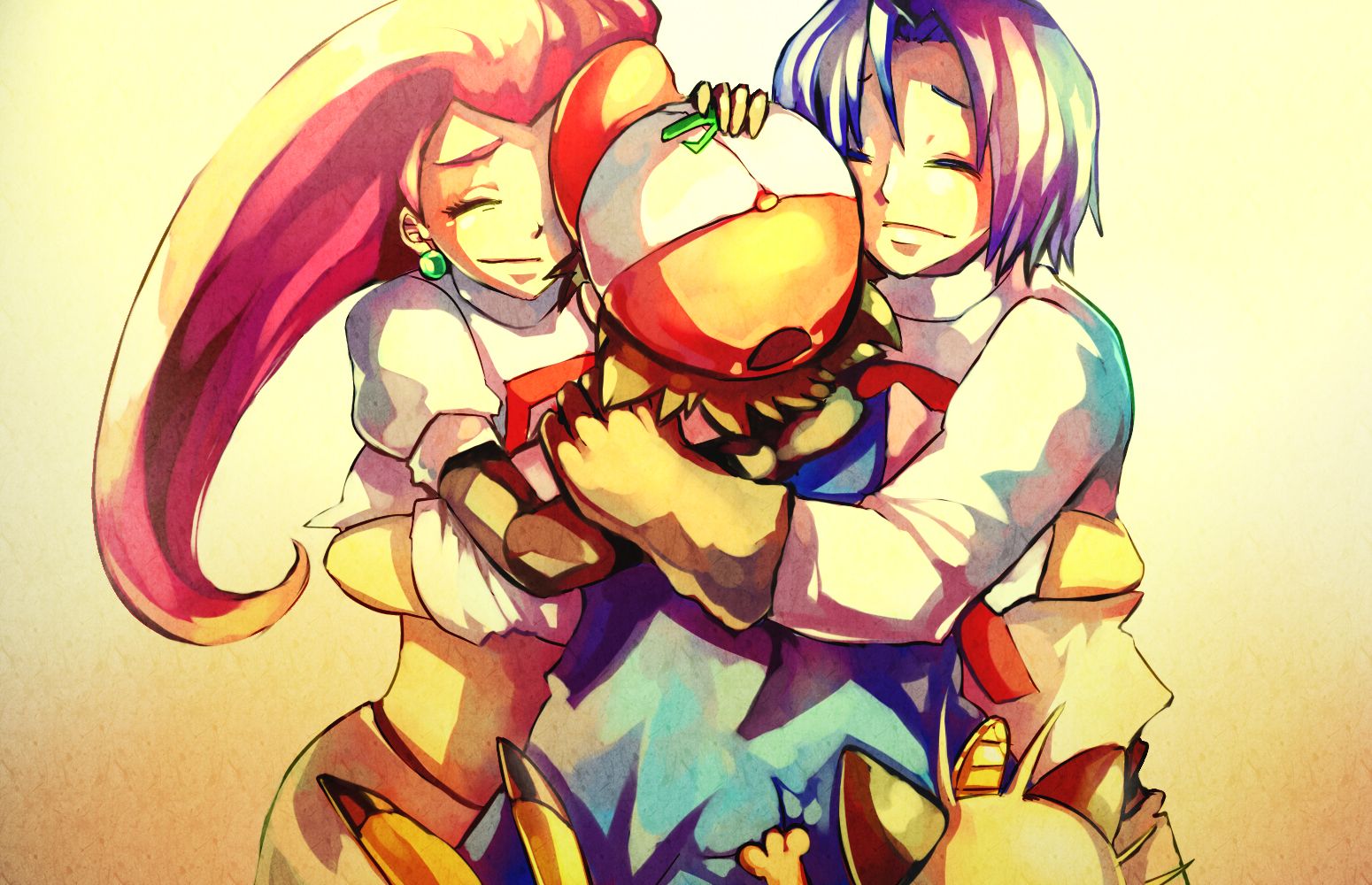 El excitante cosplay de James (Kojirō) del Equipo Rocket de Pokémon