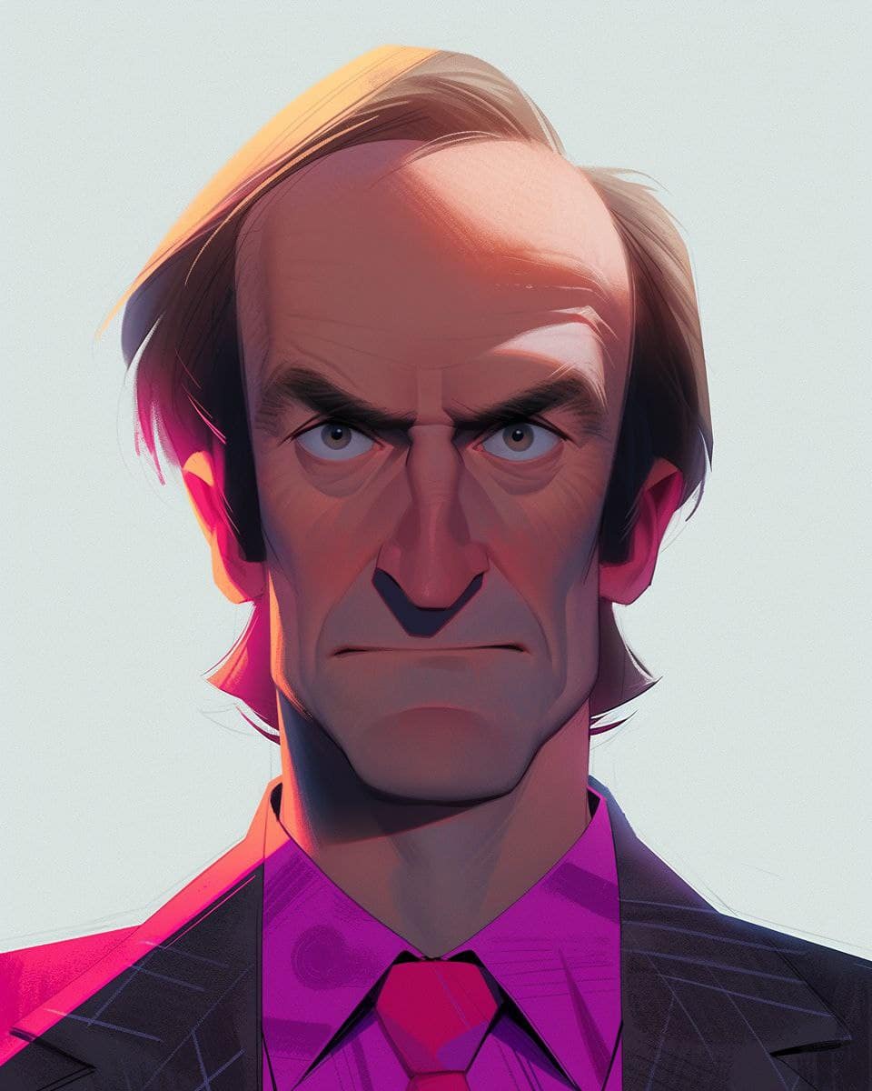 Breaking Bad: De la acción real a la animación, Midjourney le da un ...