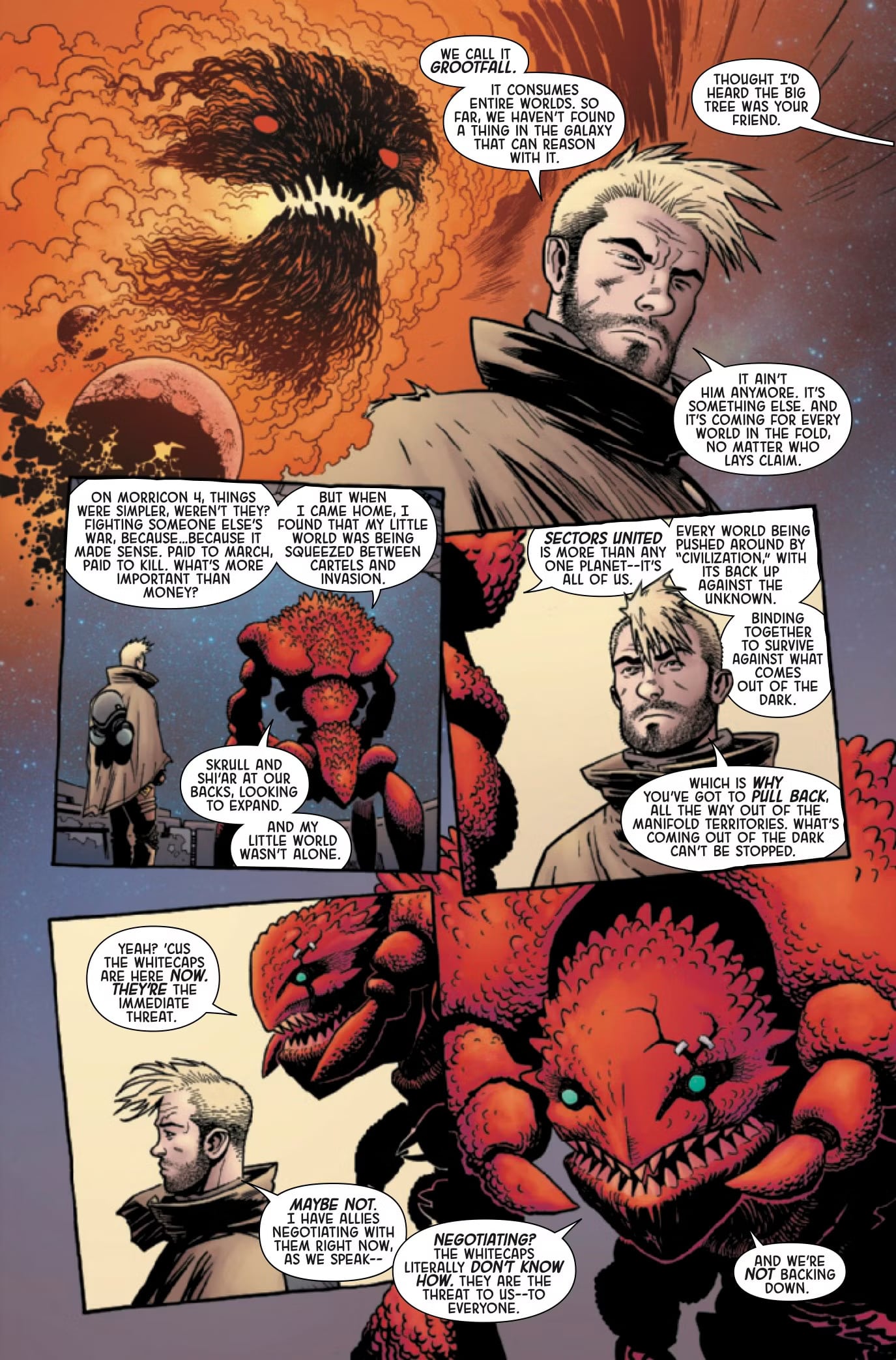 Uno de los Guardianes de la Galaxia es ahora tan poderoso como Galactus