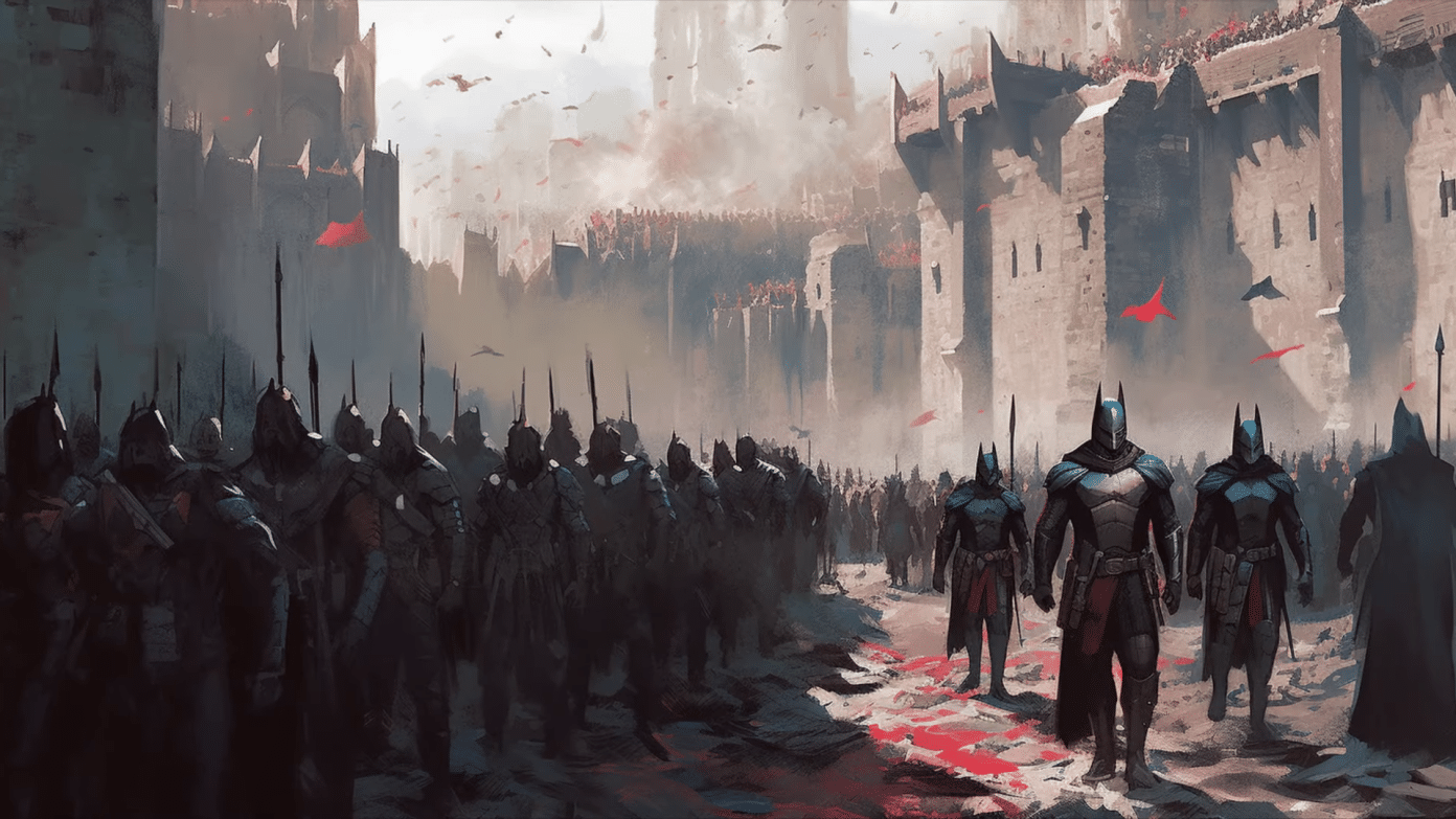 Batman Warlord: La épica creación de Midjourney