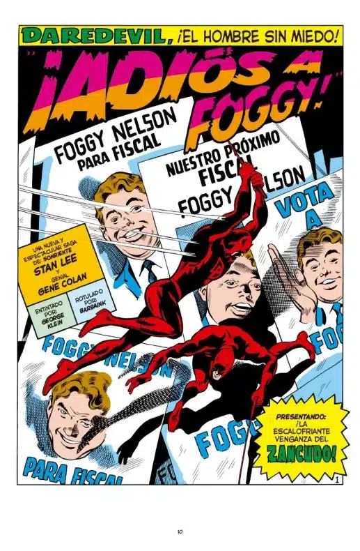 Reseña de Marvel Gold. Daredevil 3 - ¡...En el comienzo!