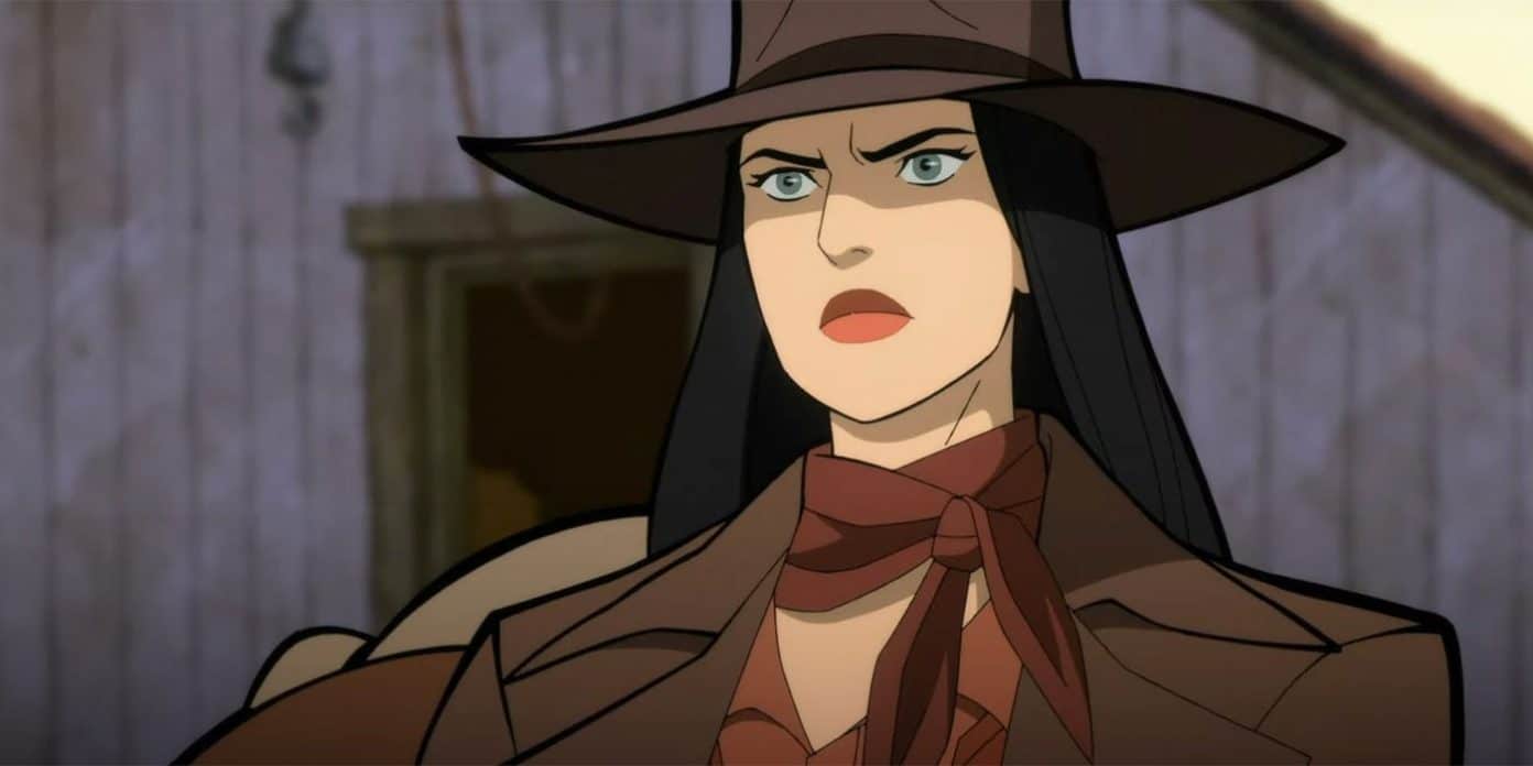 Batman, convertido en un Conan moderno, se enfrenta a un temible T-Rex ...