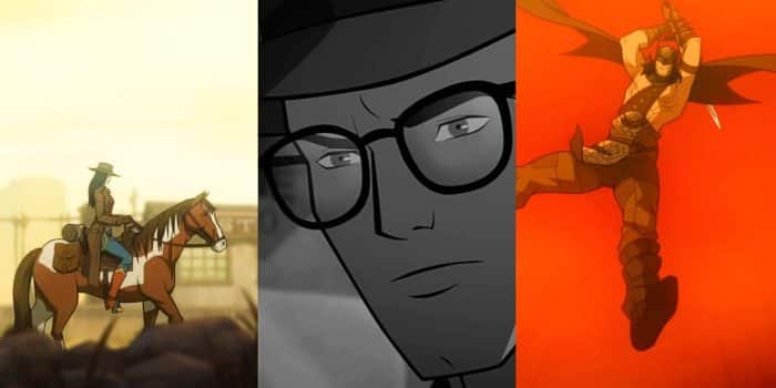 Batman, convertido en un Conan moderno, se enfrenta a un temible T-Rex ...