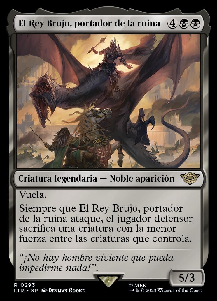 Análisis de Magic: The Gathering El señor de los anillos Relatos de la ...