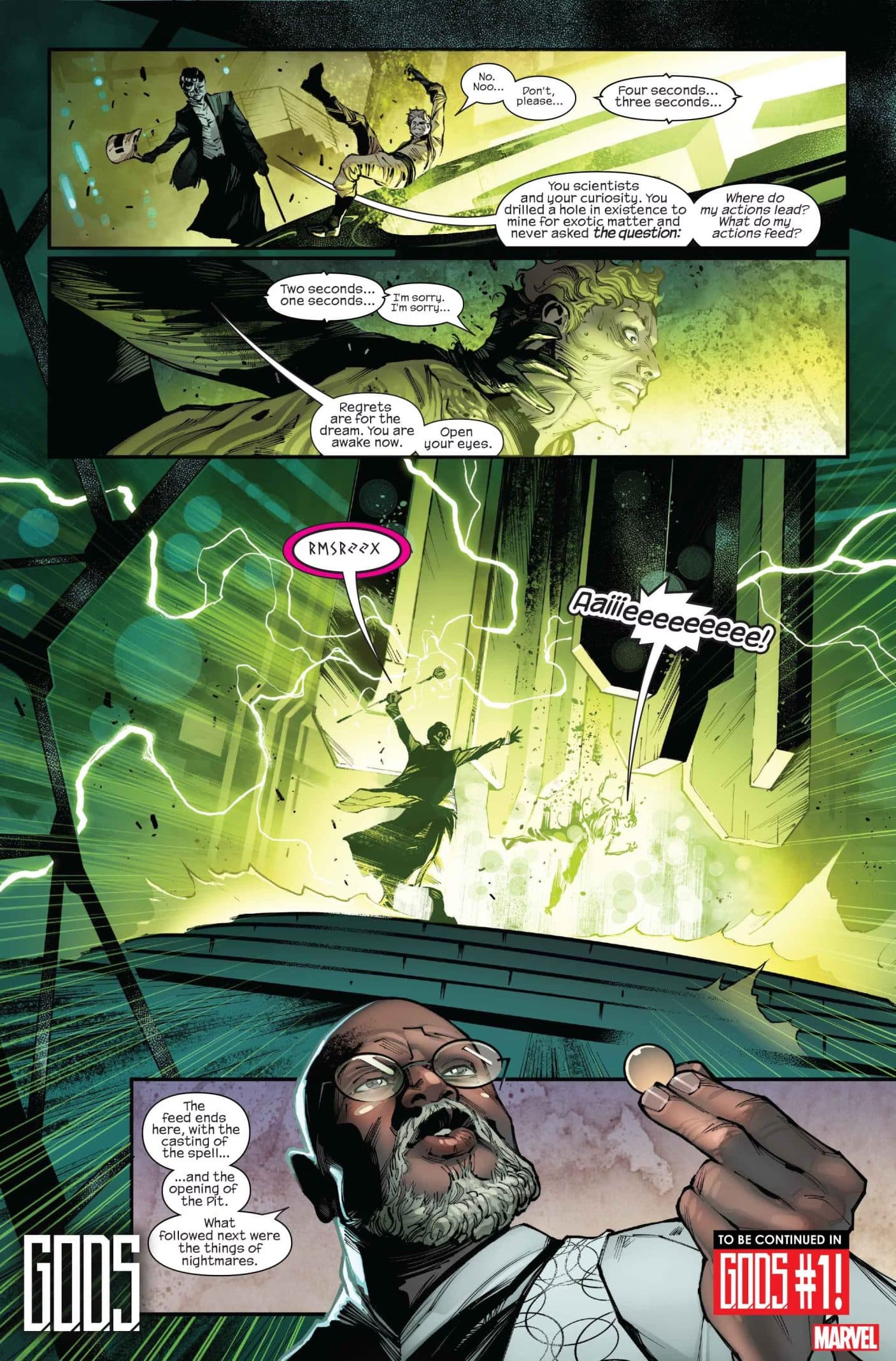 Primer vistazo a GODS, el nuevo gran evento del Universo Marvel