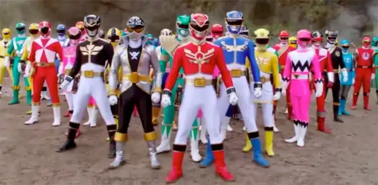 Los mejores Power Rangers en combate