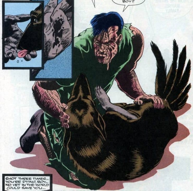 El perro de The Punisher que fue salvado por los fans