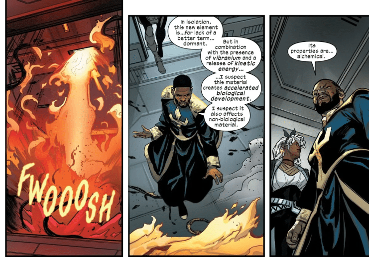 El 5º número de Ultimate Black Panther ha revelado un metal más ...