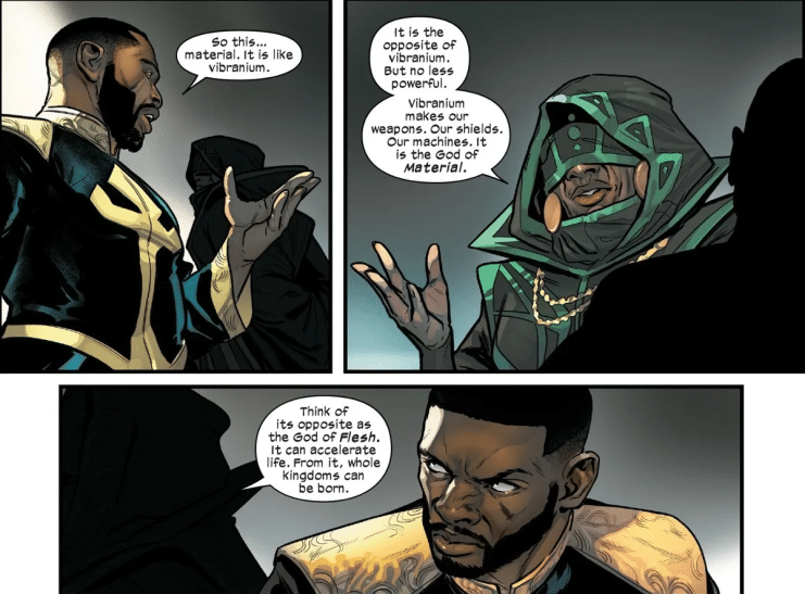 El 5º número de Ultimate Black Panther ha revelado un metal más ...