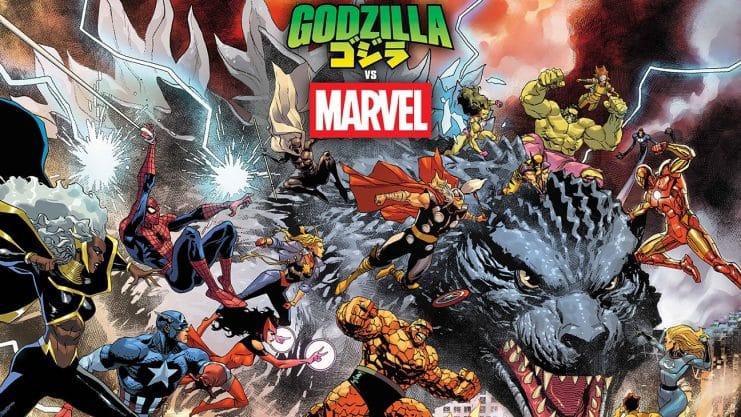 Godzilla vs. Marvel Comics llega en 2025 con un crossover épico que ...