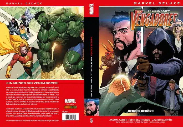 Reseña de Marvel Deluxe. Los Vengadores de Jason Aaron 5 - Heroes Reborn